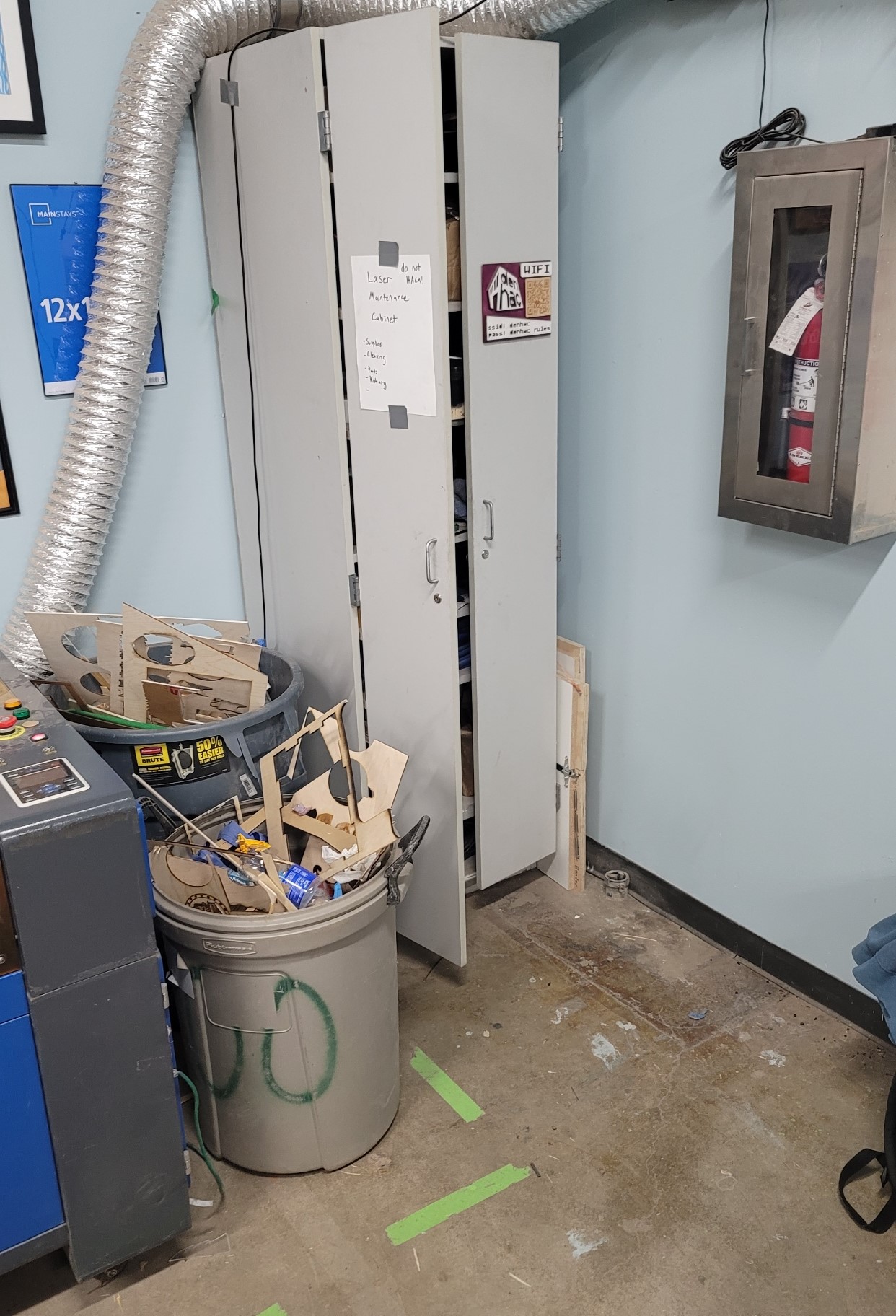 Laser Scrap Bins – denhac